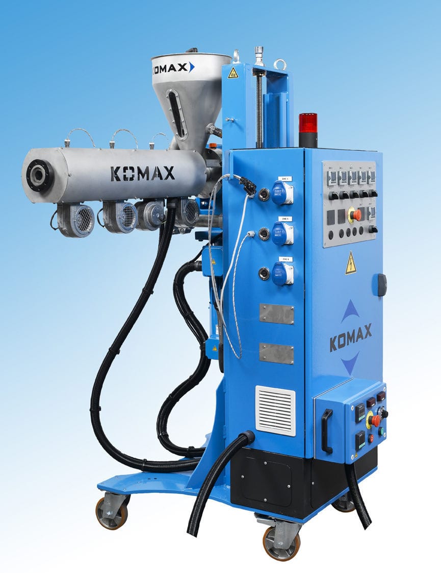 Extrusora para PVC - HELICAL C30-26D - KOMAX SAS - para HDPE / para ...