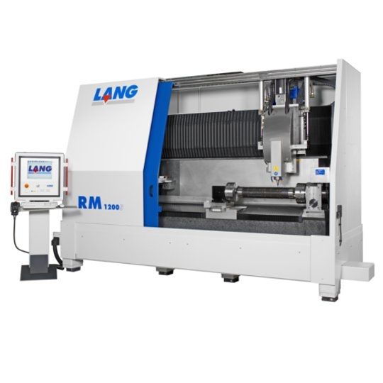 Máquina de corte para metal - RM 1200S - LANG - CNC / de grabado ...