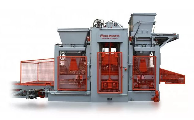 Máquina para fabricación de bloques de hormigón - SHP 5000 PRO C ...