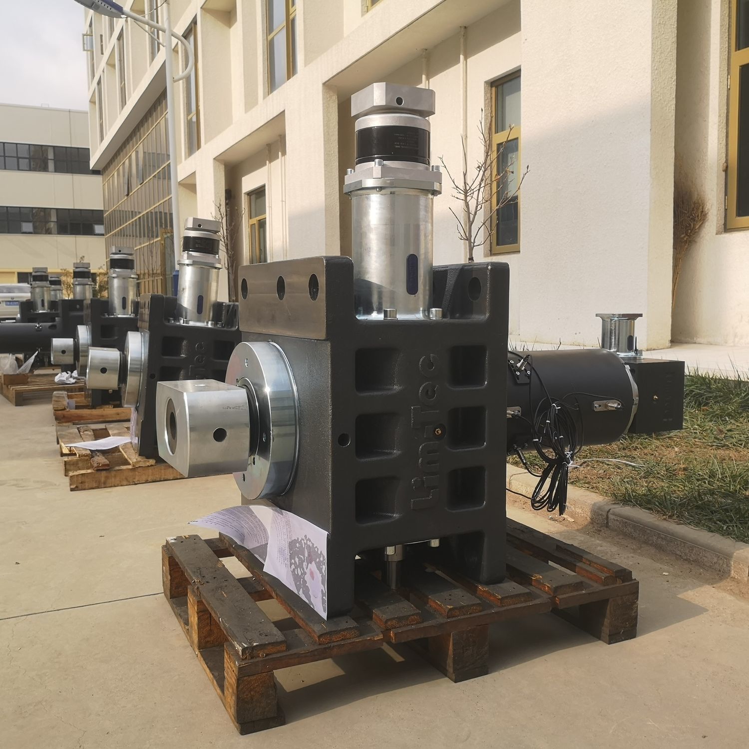 Gato de husillo de husillo de rosca trapecial - SJA series - Lim-Tec ...