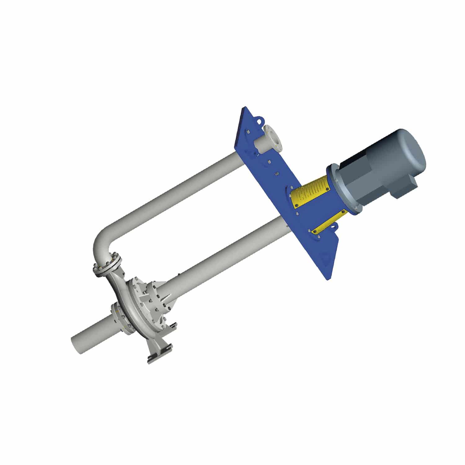 Bomba vertical - AT series - ANDRITZ - espiralada / de agua / sumergible