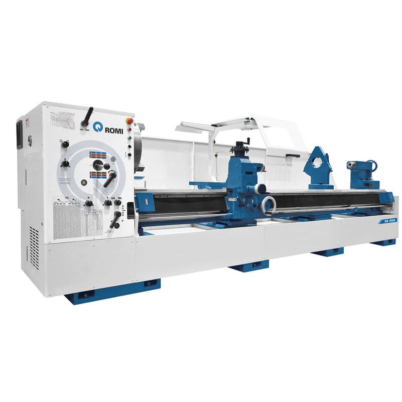 Torno convencional - ES 40 series - Romi - horizontal / 2 ejes / rígido