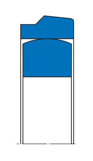 Junta tórica - OMK-ES - Simrit - de elastómero / de pistón / hidráulica