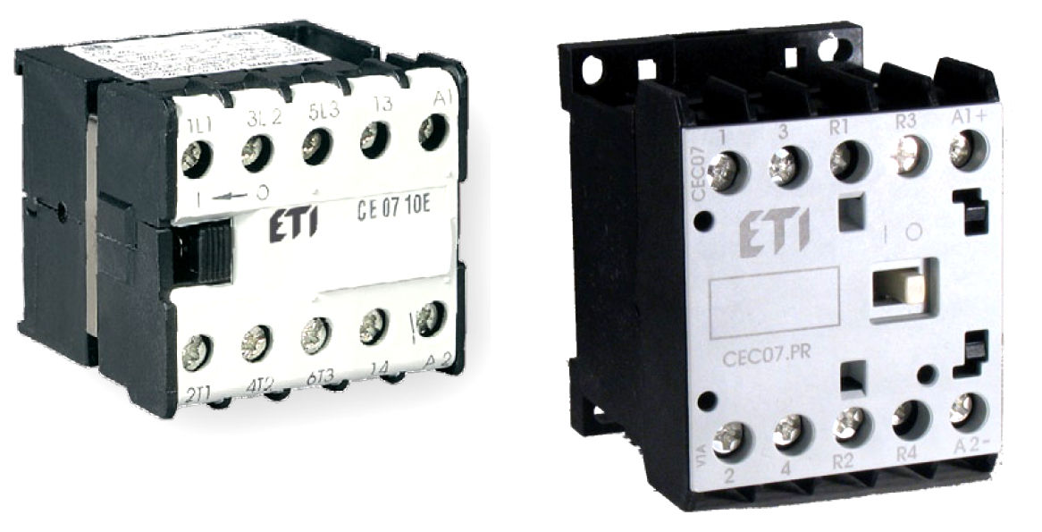 Contactor de motor / electromagnético / IEC / en riel DIN - 004641050 - ETI