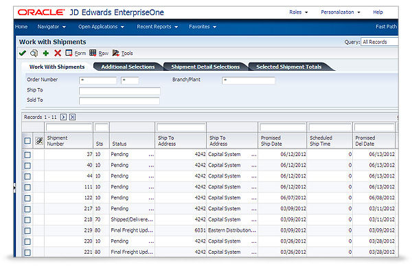 Software de gestión de fabricación - JD Edwards EnterpriseOne - Oracle ...