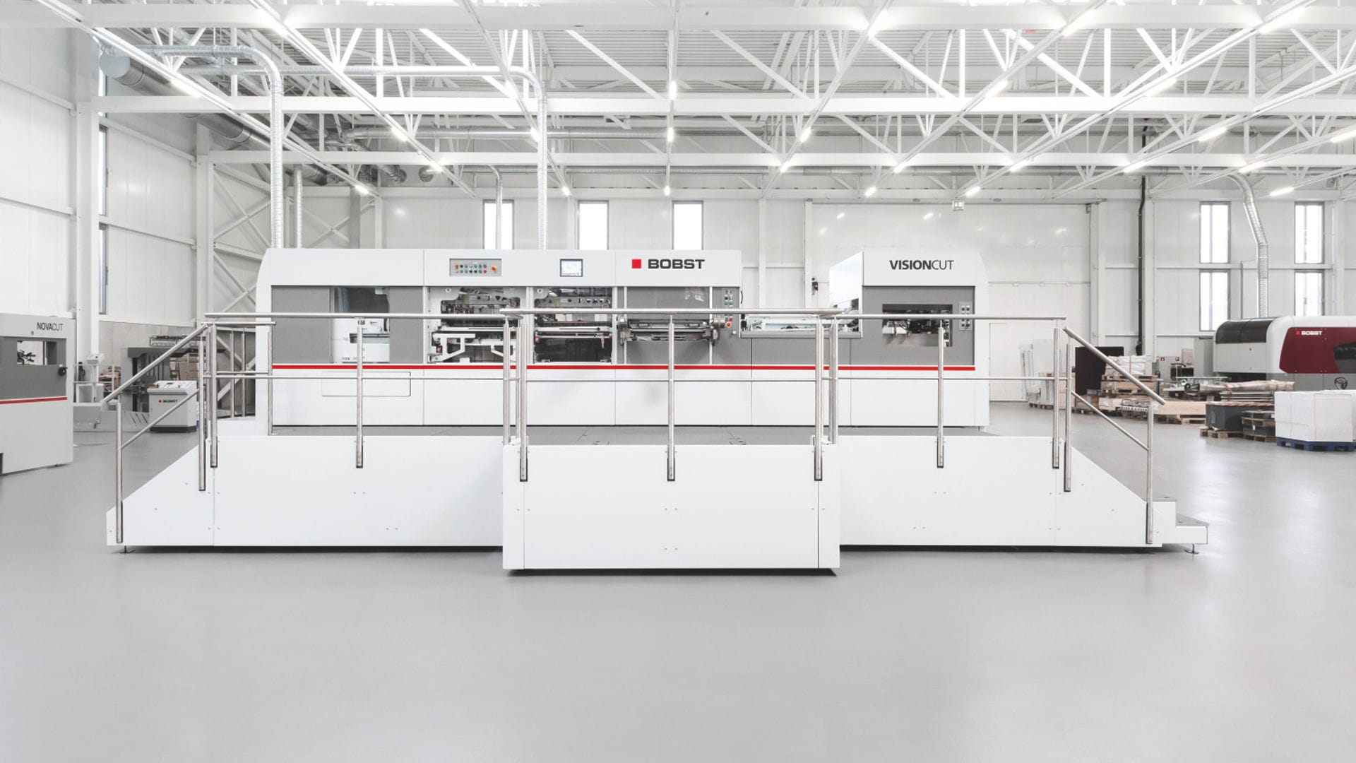 Máquina de corte de punzonado - VISIONCUT 106 LER - BOBST - para ...