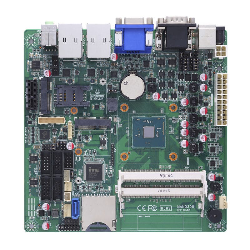 Placa madre mini-ITX - MANO300 - AXIOMTEK - Intel® Celeron® / Intel ...