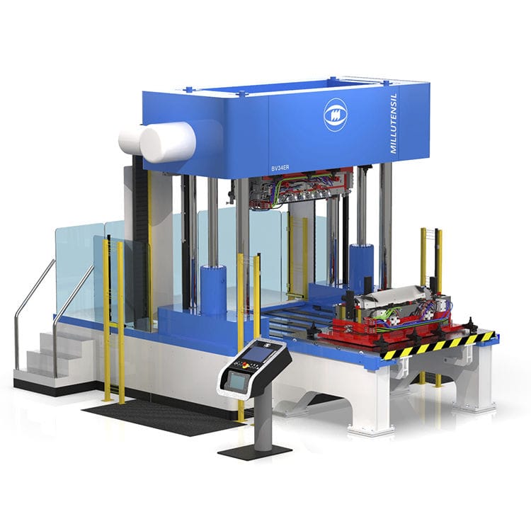 Prensa oleodinámico - BV 34 E - Millutensil - de enganche / de prueba ...