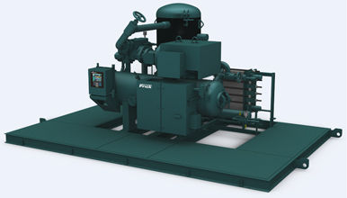 Compresor frigorífico de tornillo - SmartPac™ - FRICK Industrial ...