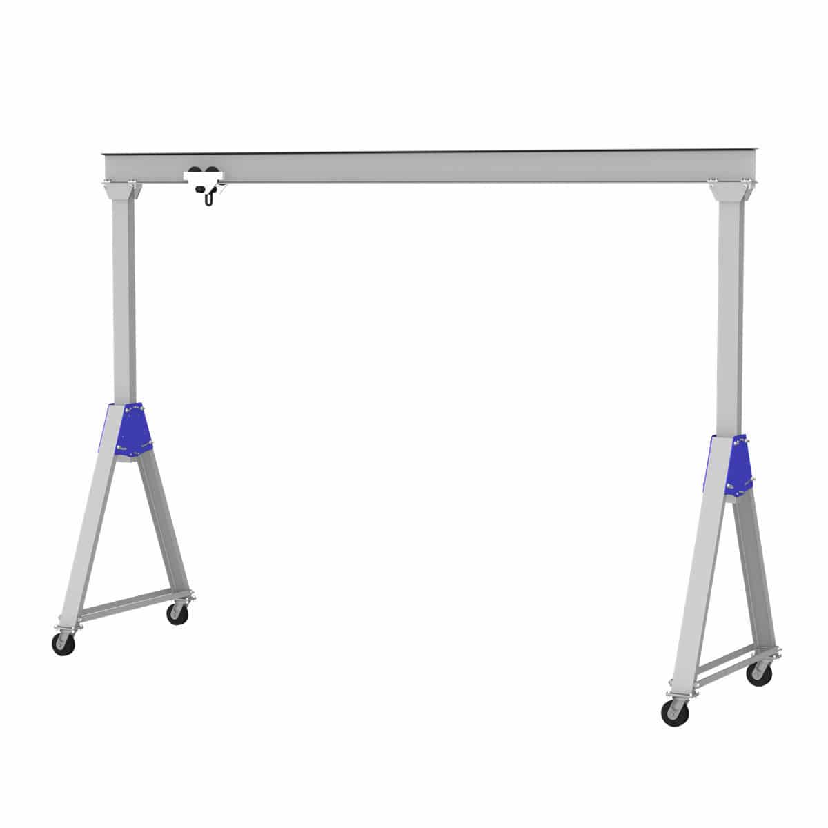 Pórtico con ruedas - Gorbel - para grandes cargas / de acero / con ...