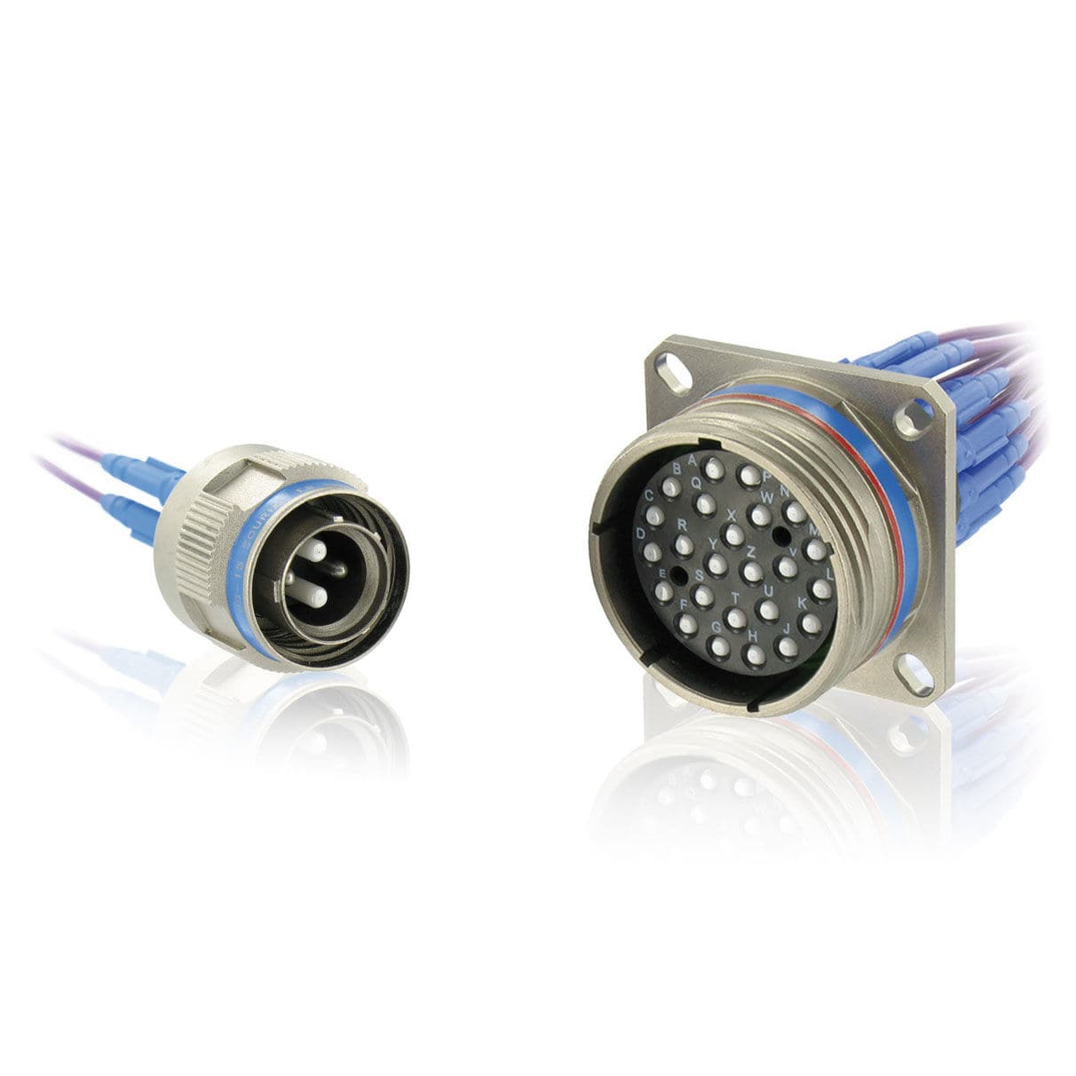 Conector óptico - 8D ELIO® Series - EATON - de fibras ópticas ...