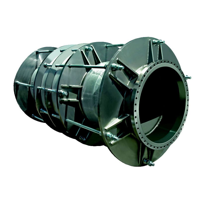 Compensador de dilatación de acero - Pacquet Industrie - redondo / con ...