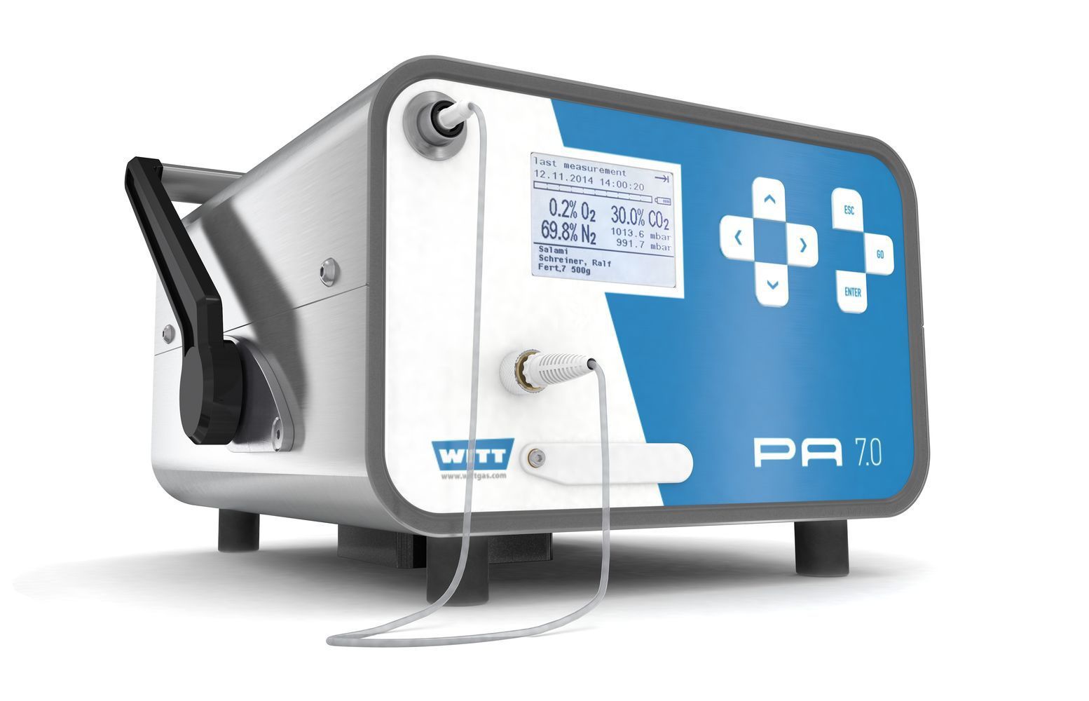 Analizador de oxígeno - PA 7.0 - WITT-Gasetechnik - de dióxido de ...