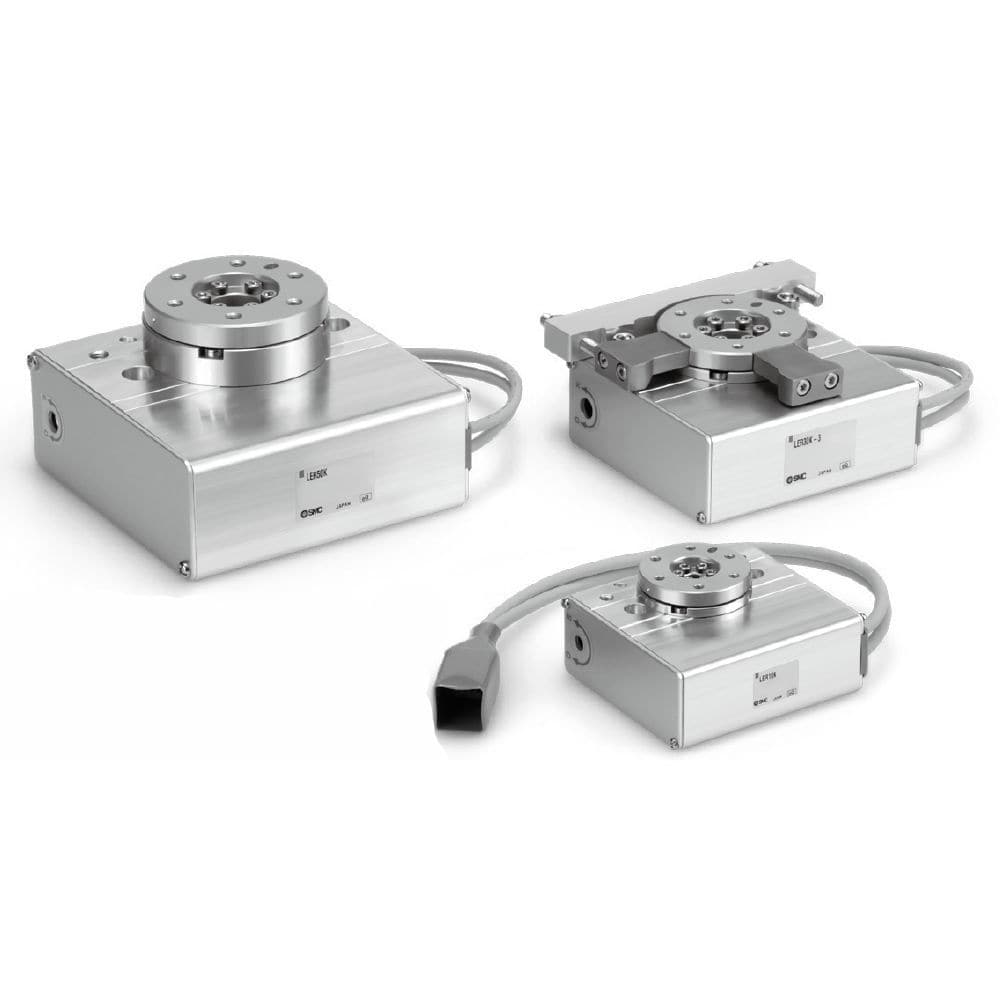 Mesa rotativa eléctrica - LER series - SMC PNEUMATIC - horizontal ...
