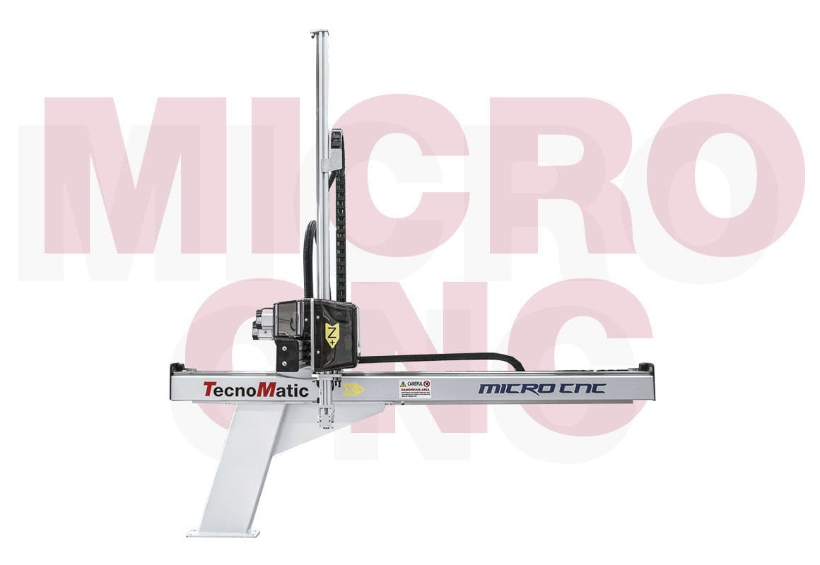 Robot cartesiano / 3 ejes / de inyección / de manipulación - MICRO CNC ...