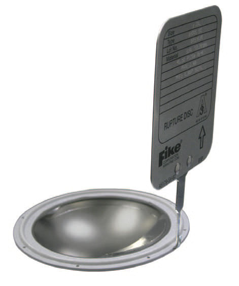 Disco de ruptura invertido - Axius - SC® - Fike - de acero inoxidable ...