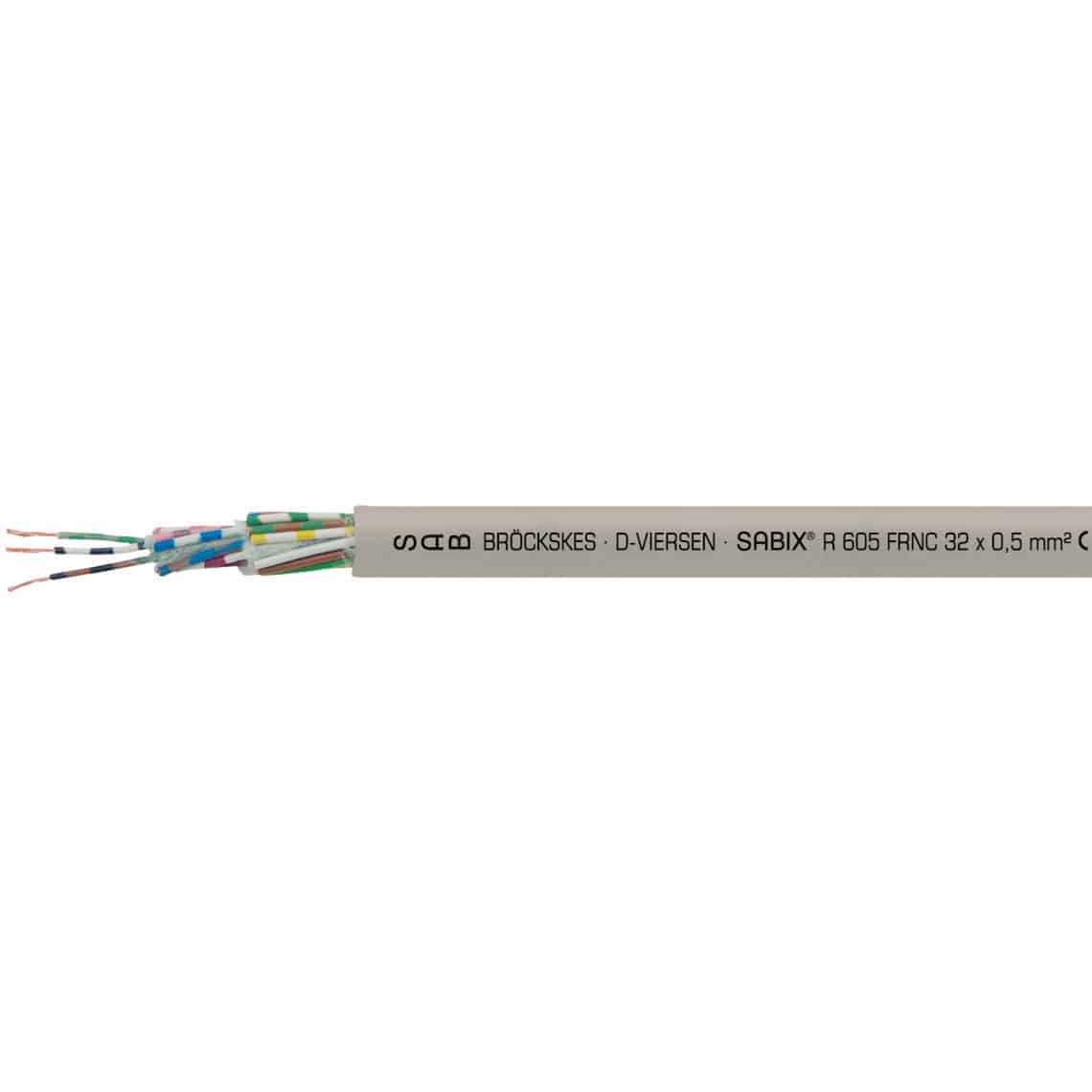 Cable eléctrico libre de halógenos - SABIX® R 605 FRNC - SAB BROECKSKES GMBH & Co. KG - de datos ...