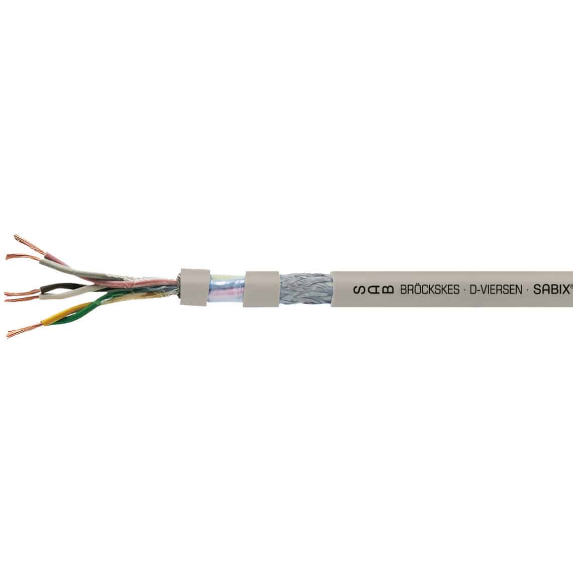 Cable eléctrico libre de halógenos - SABIX® R 645 FRNC TP - SAB BROECKSKES GMBH & Co. KG - de ...