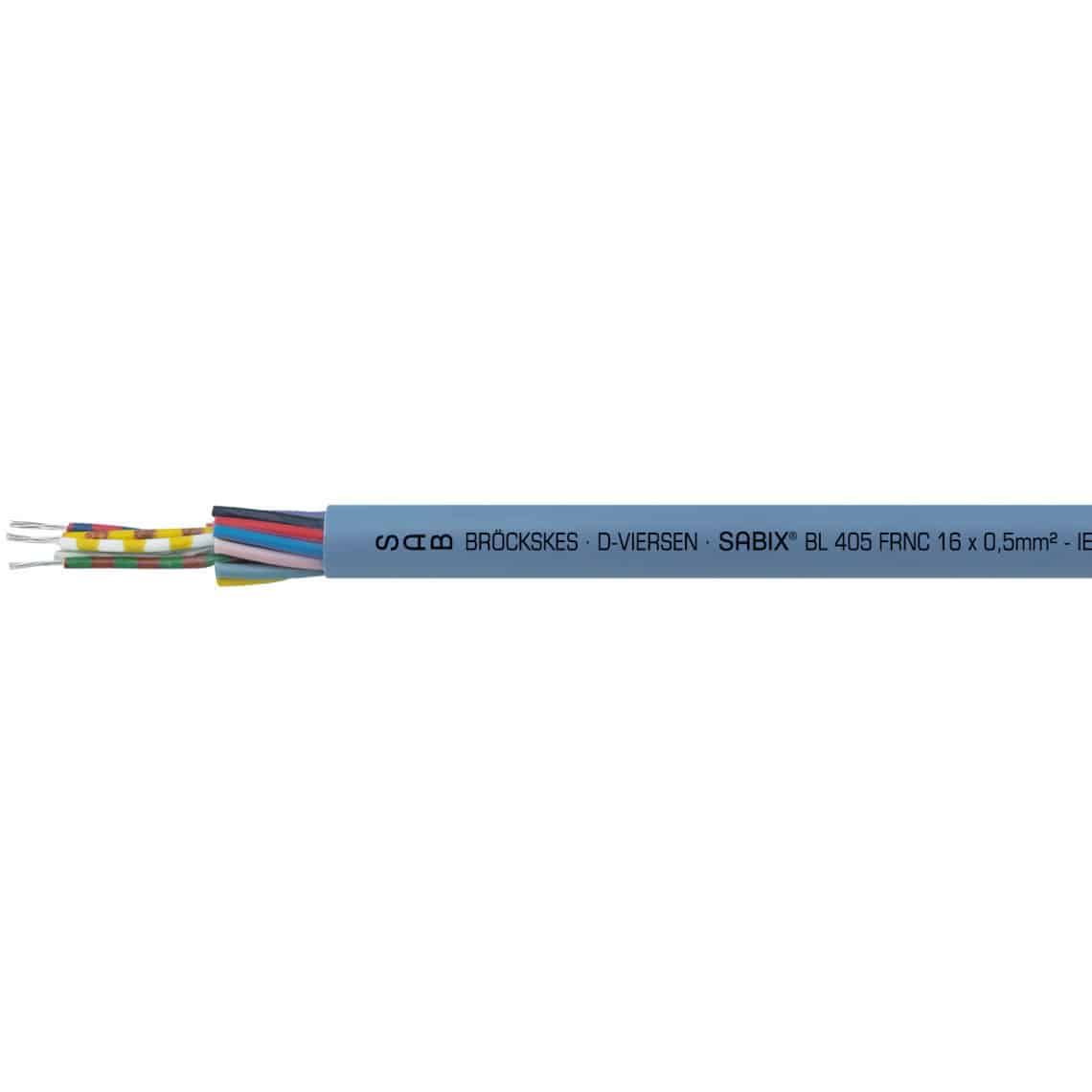 Cable eléctrico libre de halógenos - SABIX® BL 405 FRNC - SAB BROECKSKES GMBH & Co. KG - de ...