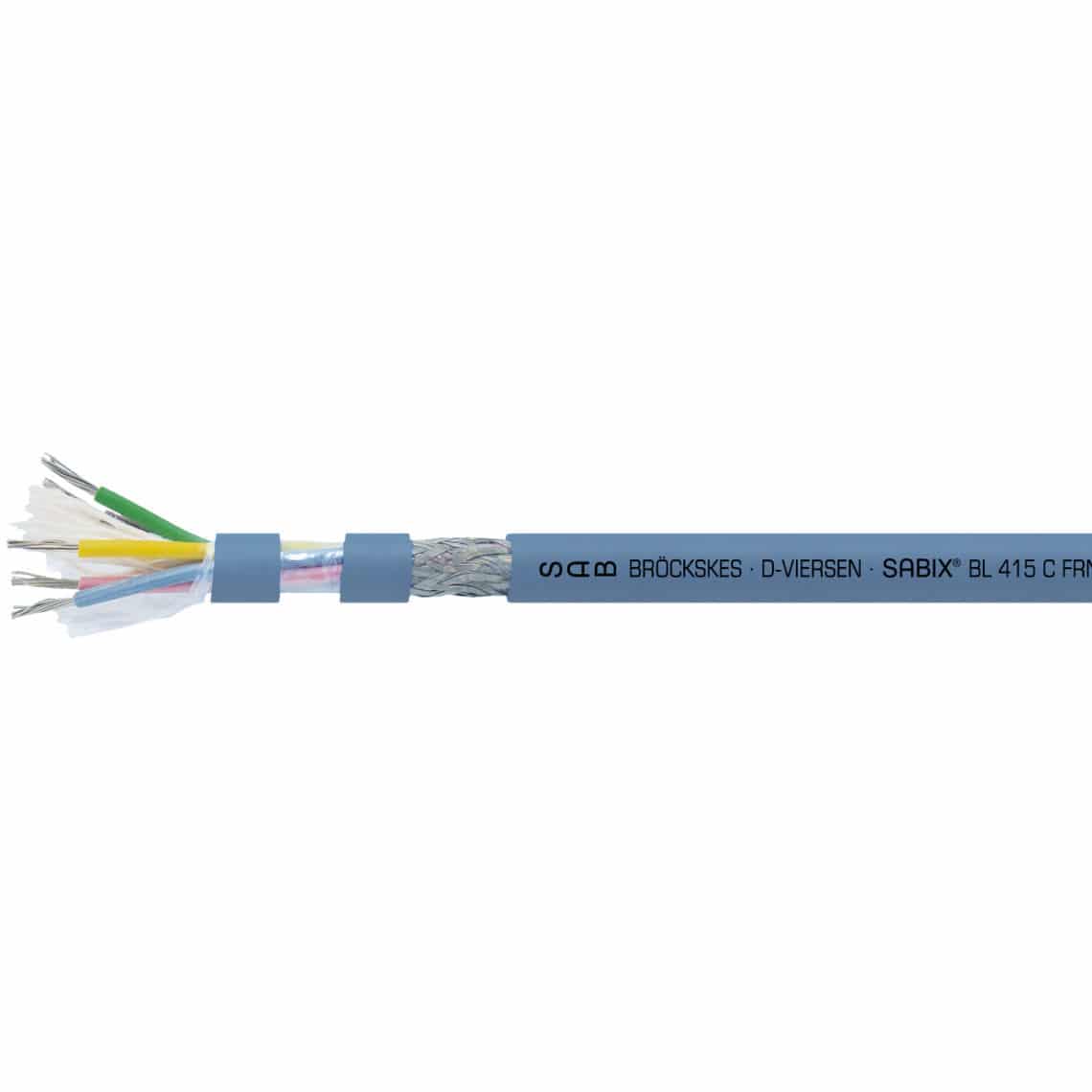Cable eléctrico libre de halógenos - SABIX® BL 415 C FRNC - SAB BROECKSKES GMBH & Co. KG - de ...