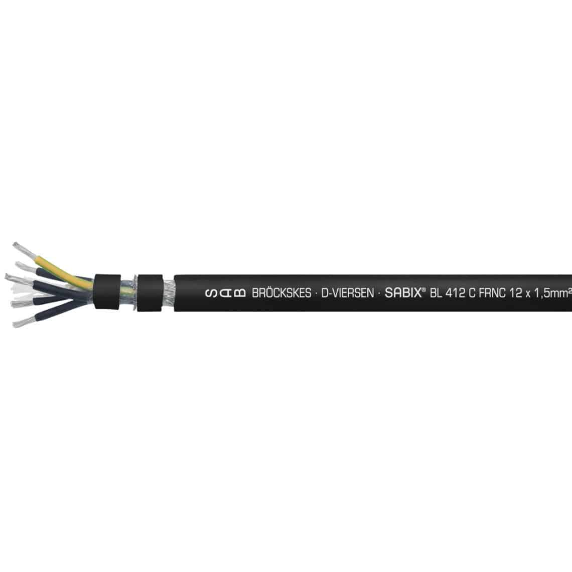 Cable eléctrico libre de halógenos - SABIX® BL 412 C FRNC - SAB BROECKSKES GMBH & Co. KG - de ...