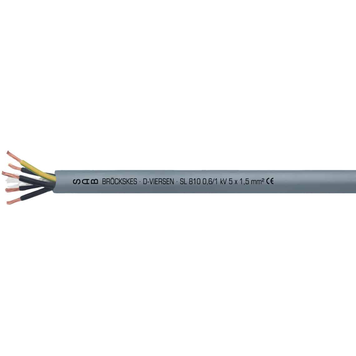 Cable eléctrico de conexión - SL 810 - SAB BROECKSKES GMBH & Co. KG - de alimentación / aislado ...