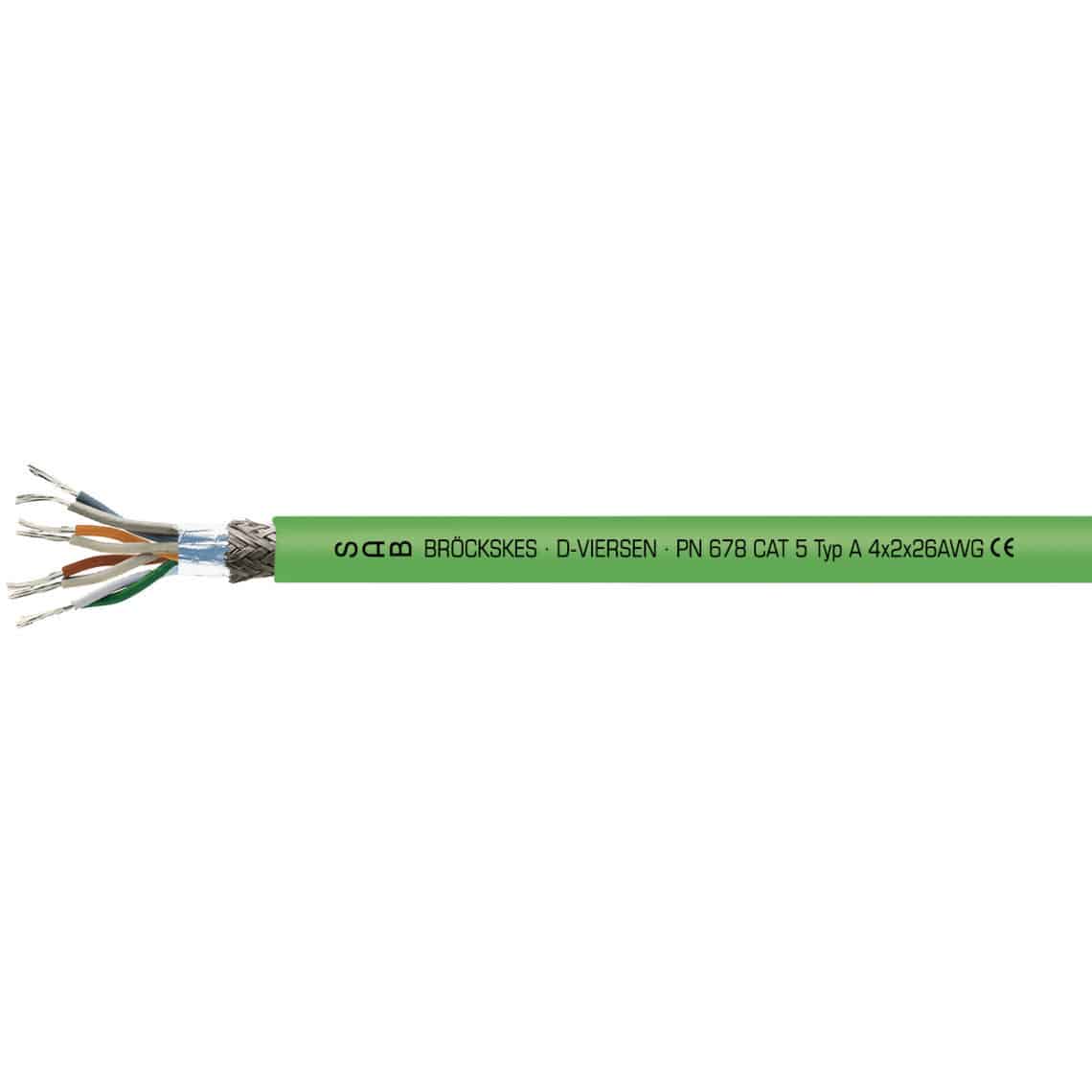 Cable eléctrico Ethernet - PN 678 - SAB BROECKSKES GMBH & Co. KG - de datos / RJ45 / aislado