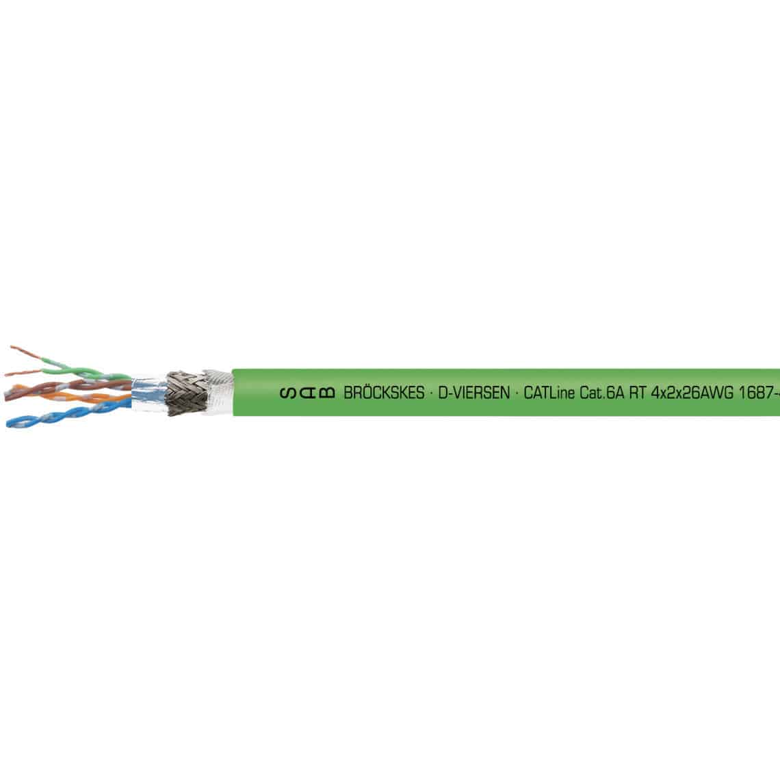 Cable eléctrico de datos - 16874631 - SAB BROECKSKES GMBH & Co. KG - Gigabit Ethernet / RJ45 ...