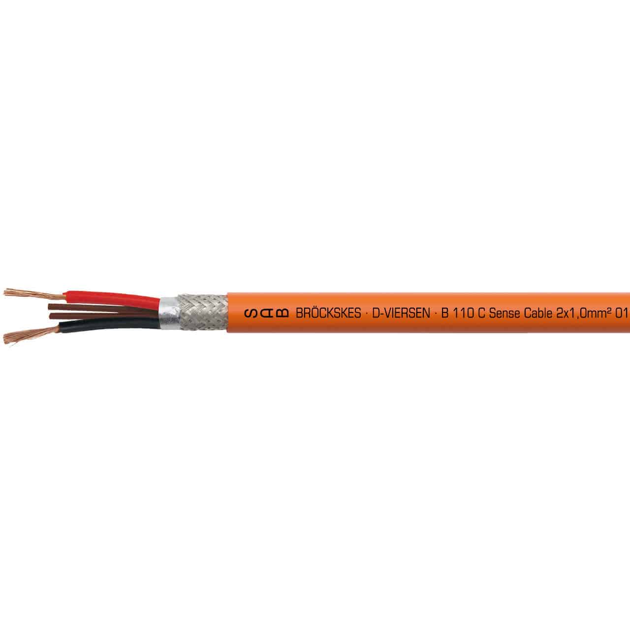 Cable eléctrico libre de halógenos - B 110 C - SAB BROECKSKES GMBH & Co. KG - de alimentación ...