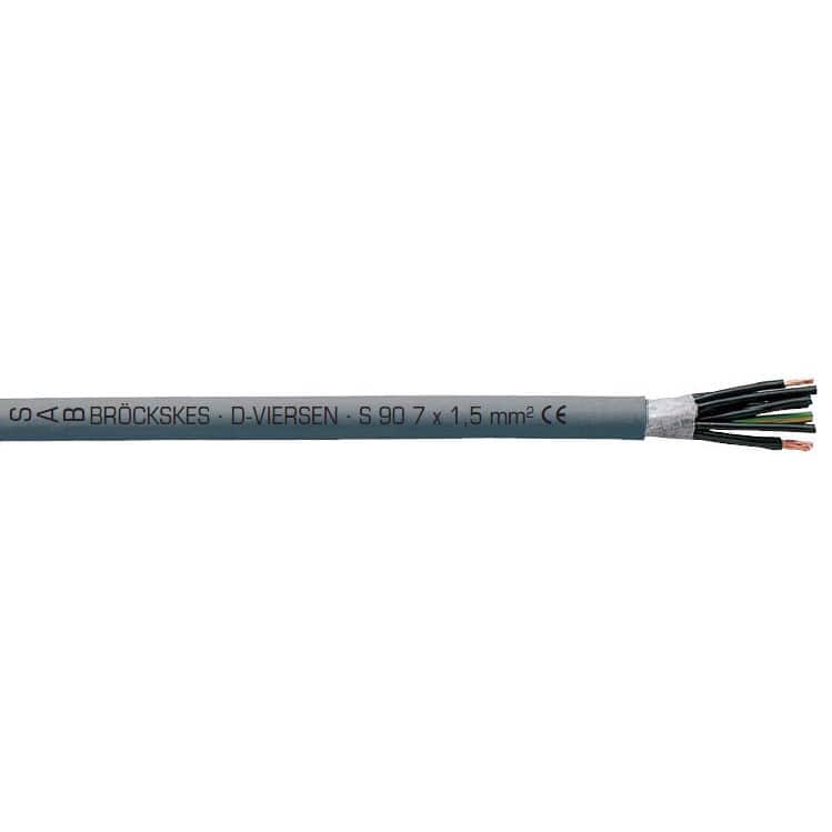 Cable eléctrico flexible - S 90 - SAB BROECKSKES GMBH & Co. KG - de alimentación / de datos ...