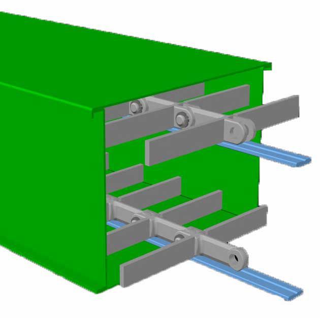 Raíl de guiado para cadena forjada - 4B Braime Components