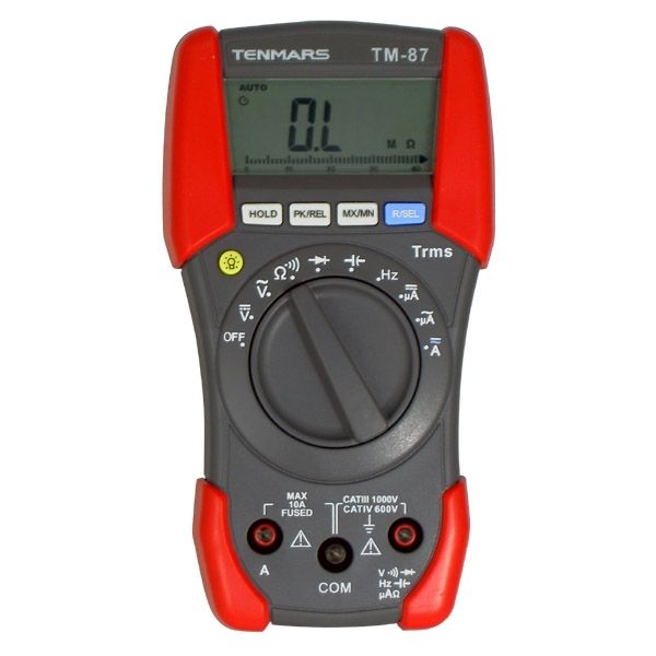 Multímetro digital - 600 V | TM-87 - Tenmars Electronics - portátil / industrial