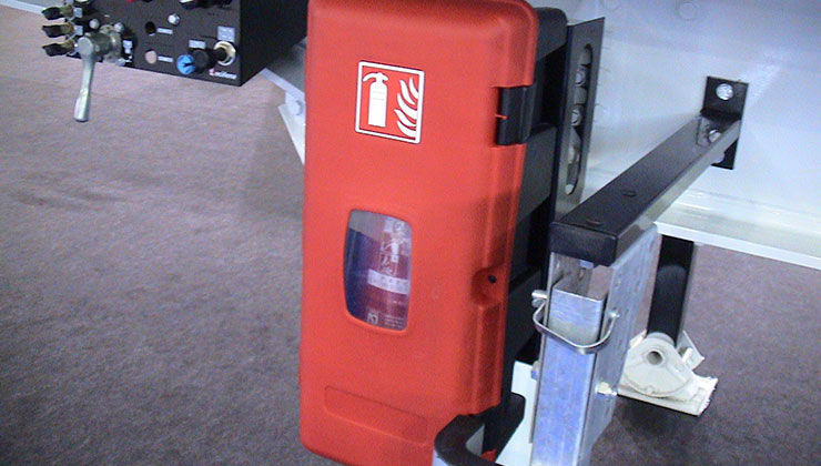 Caja para extintor - JEBE6 - Jonesco - rectangular / de polipropileno ...