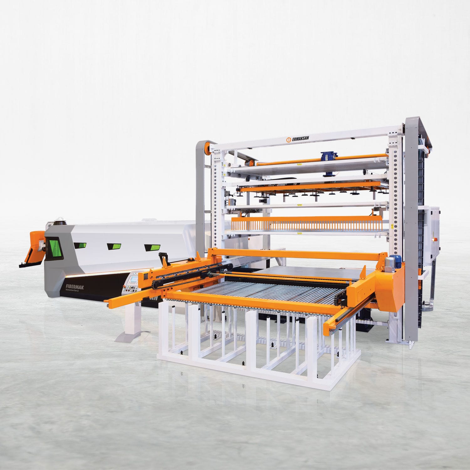 Sistema de carga y descarga para chapa metálica - TOWER - ERMAKSAN ...