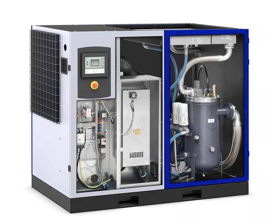 Compresor de tornillo - DRE 100 - 150 HP IVR series - Ceccato Aria ...