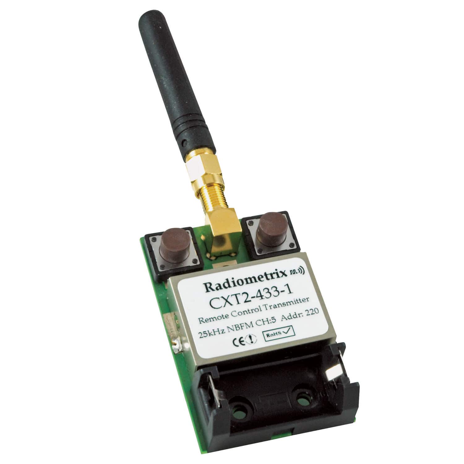 Transmisor de radio inalámbrico - CXT2 series - Radiometrix - RF ...