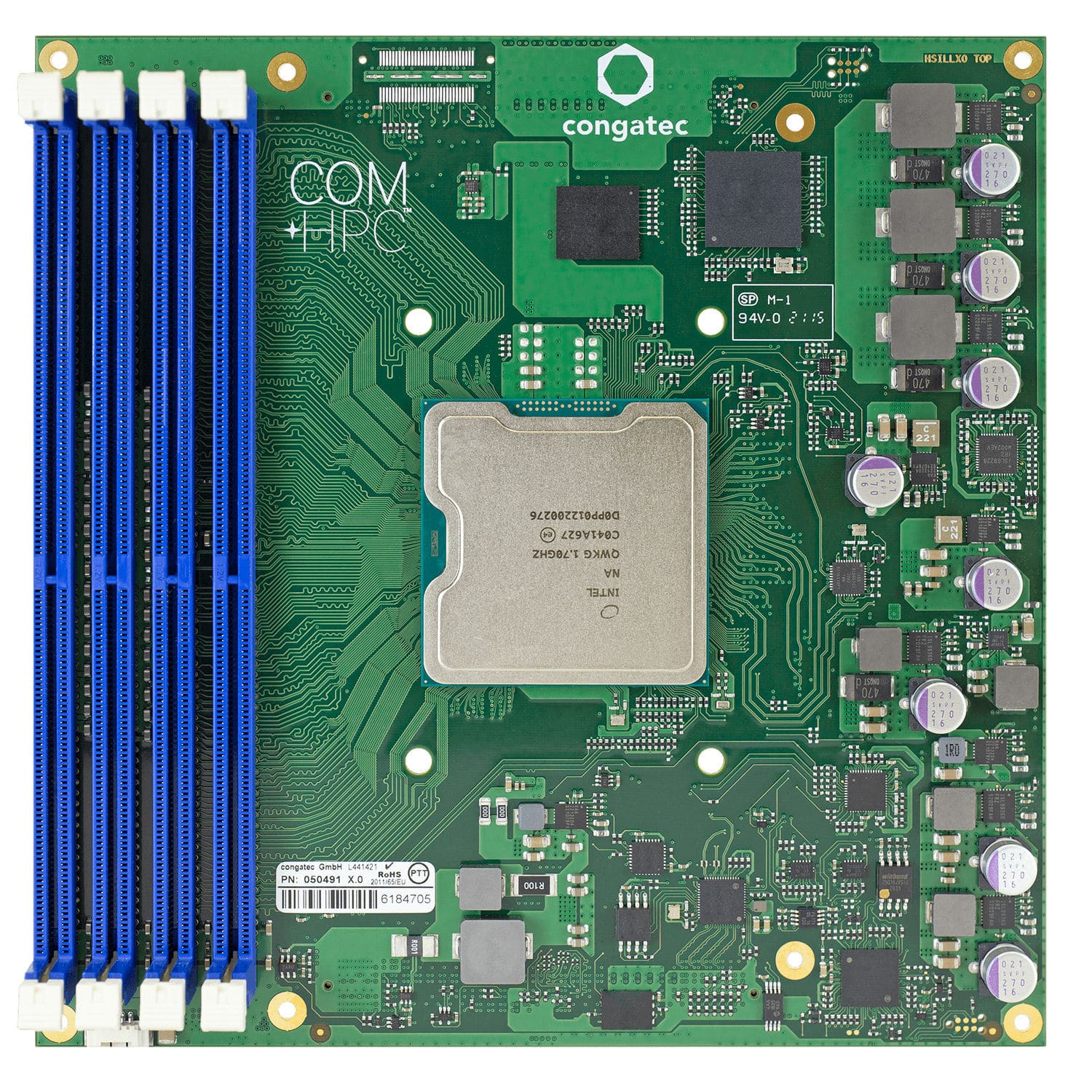 Computer-on-module COM Express - conga-HPC/sILL - Congatec - Intel® Xeon / USB 2.0 / USB 3.0