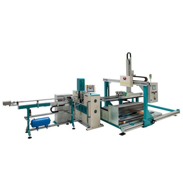 Punzonadora CNC - MACH 3 - Apollo S.r.l - de tubos / doble cabezal