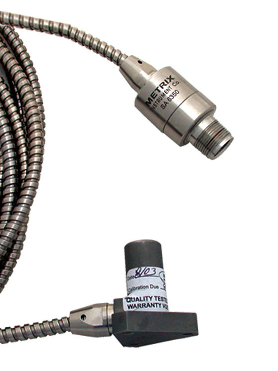 Acelerómetro triaxial - SA6350 - Metrix Instrument Co. - piezoeléctrico ...