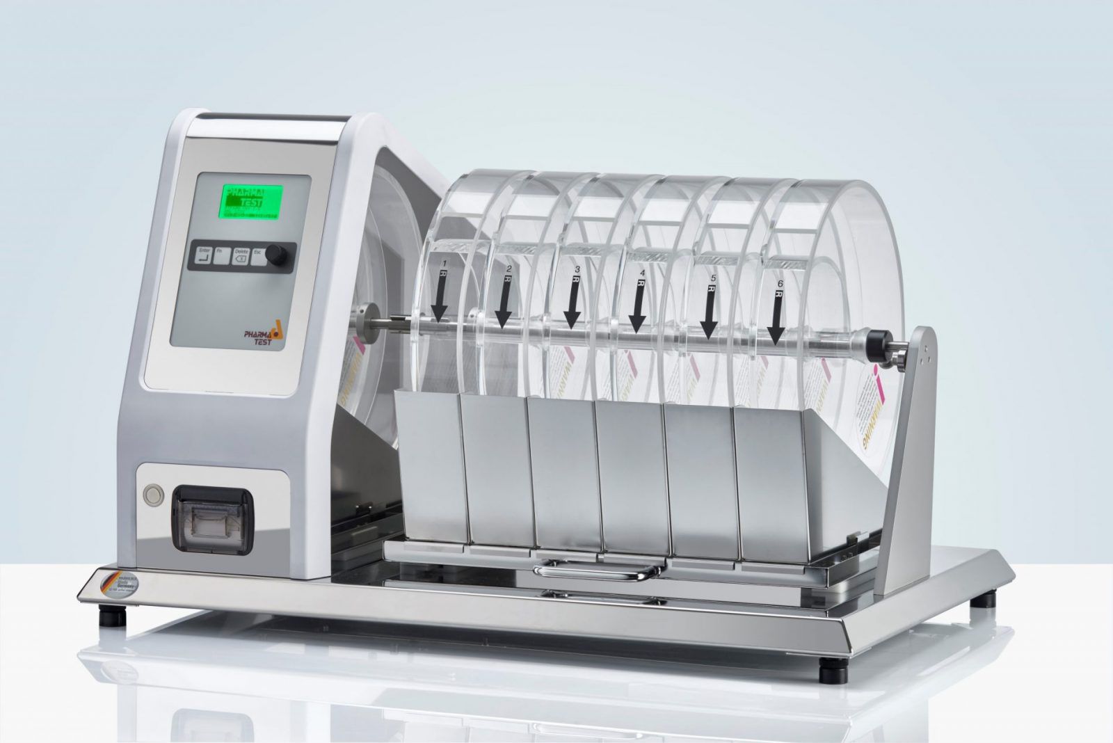 Aparato de pruebas para friabilidad - PTF 600 - Pharma Test Apparatebau ...