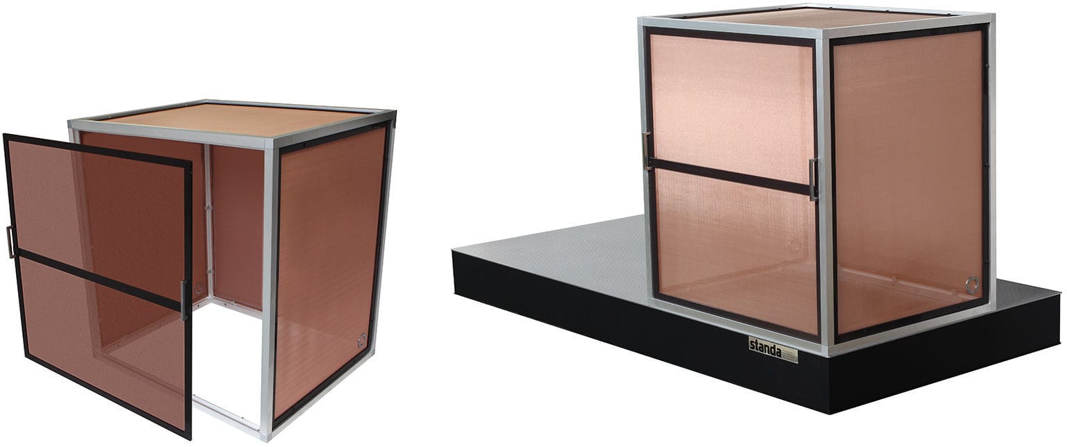 Jaula de Faraday modular - 1FC series - Standa