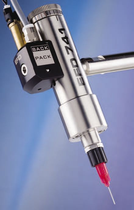 Válvula dosificadora de aguja - 741V series - Nordson EFD - de precisión