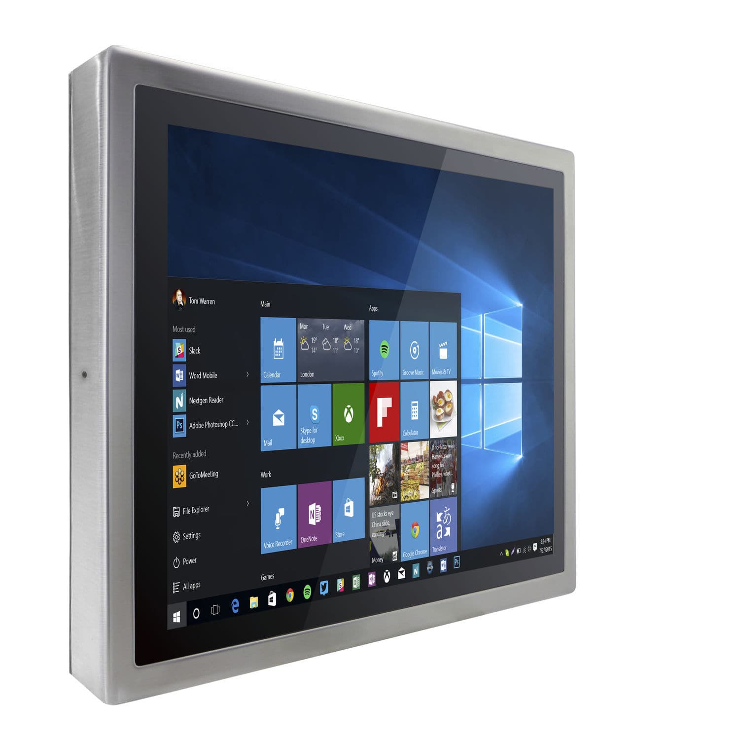 Panel PC de LCD - R10IB3S-SPT2 - Winmate, Inc. - 10.4" / 1024 x 768 / ...