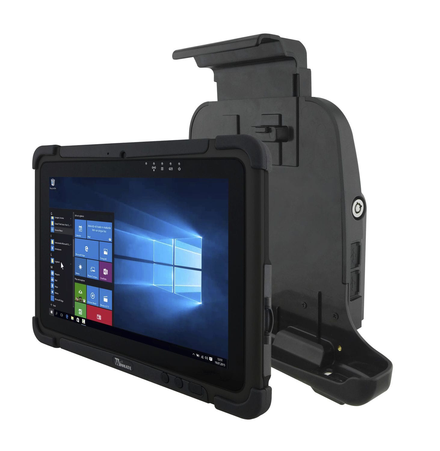Tablet Windows / PC / 10.1" / Intel® Pentium - M101P - Winmate, Inc.