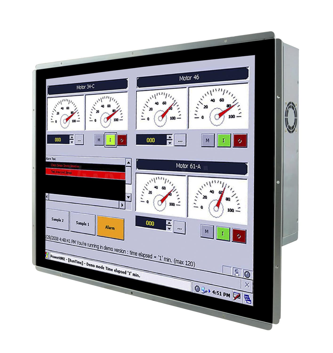 Panel PC TFT LCD - R19IK7T-POM1 - Winmate, Inc. - pantalla táctil capacitiva PCAP / 19" / 1280 x ...