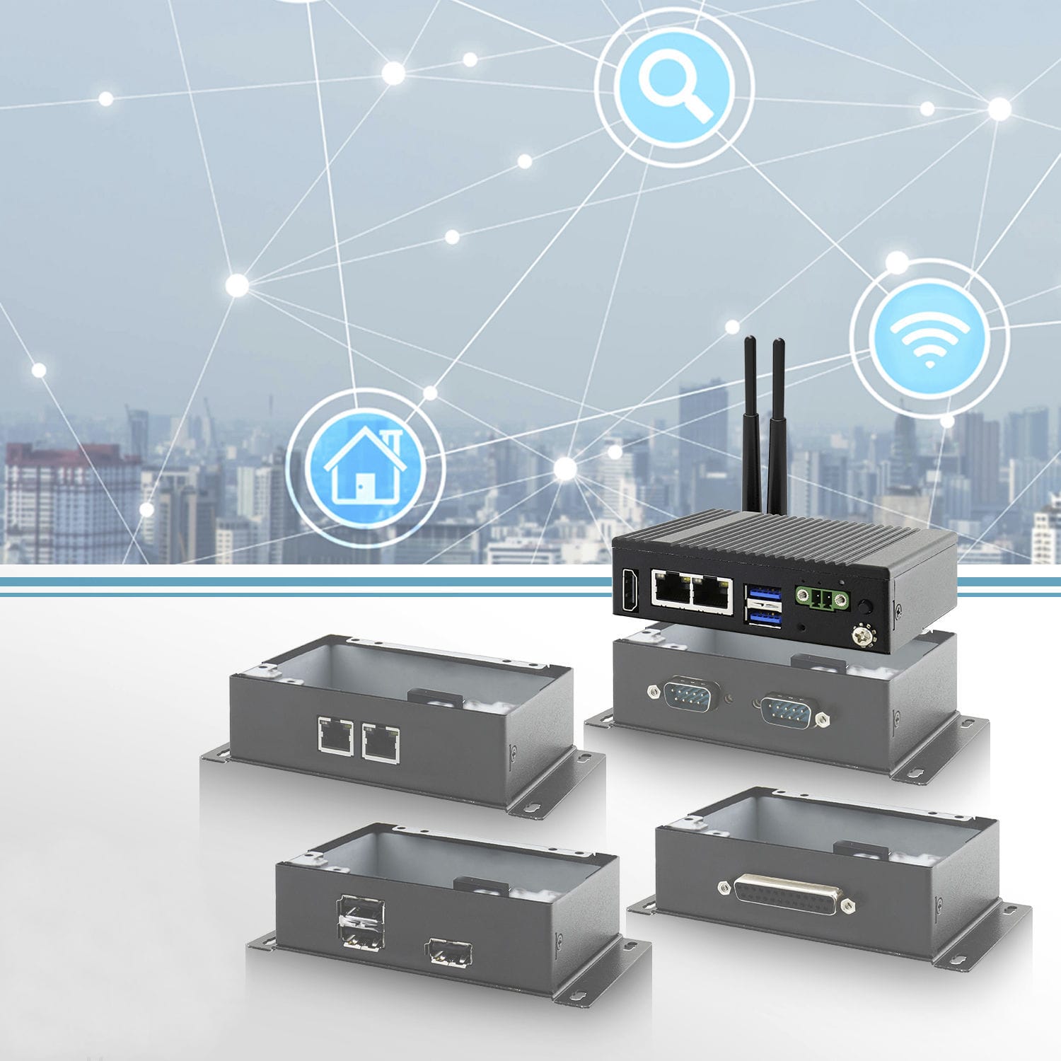 Pasarela IoT - EACIL20 - Winmate, Inc. - industrial / Ethernet / wifi