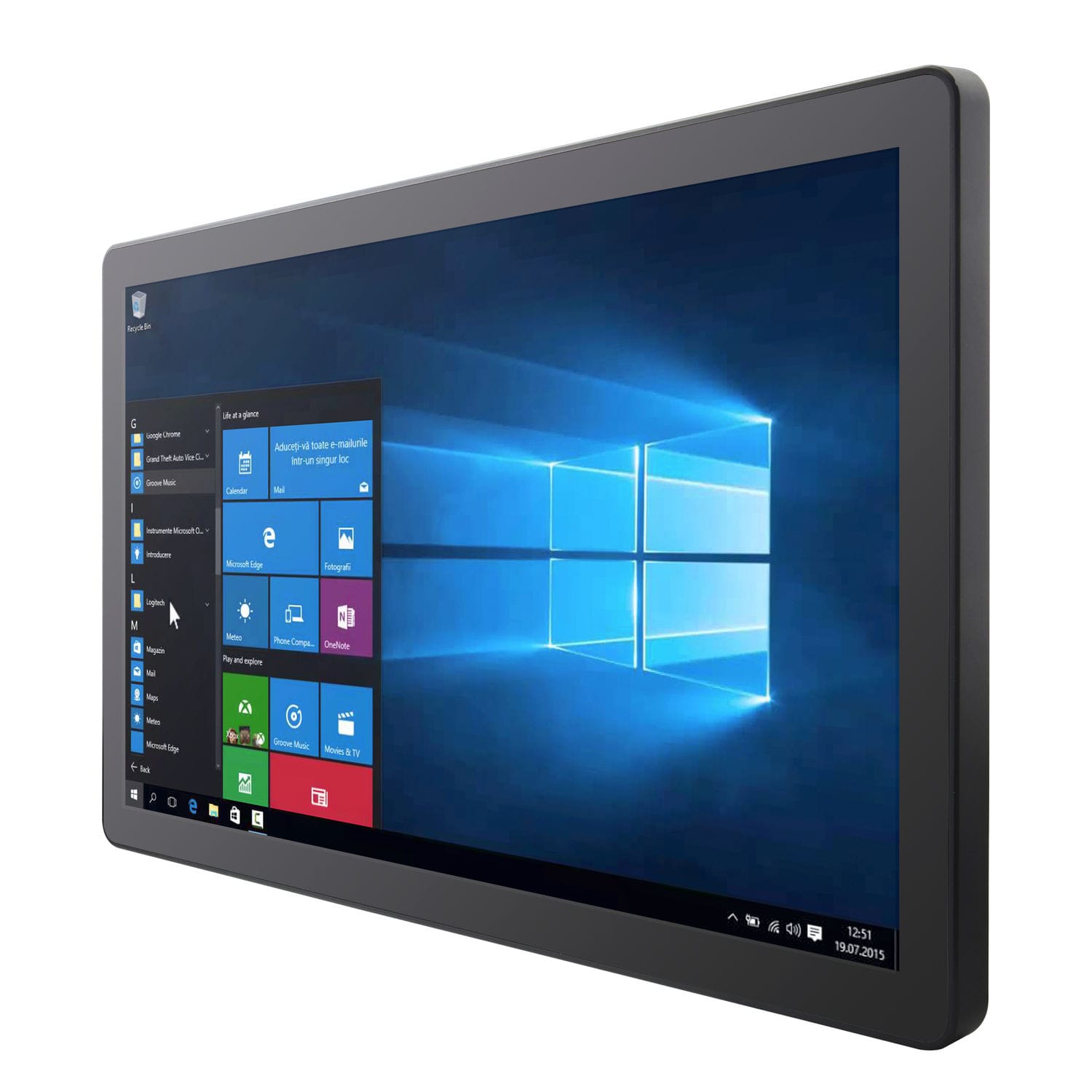 Panel PC de LCD - W24IF7T-GCA2 - Winmate, Inc. - pantalla táctil ...