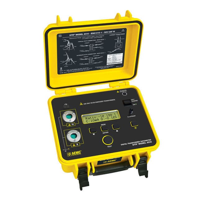Logómetro digital - DTR 8510 - AEMC Instruments - para transformador