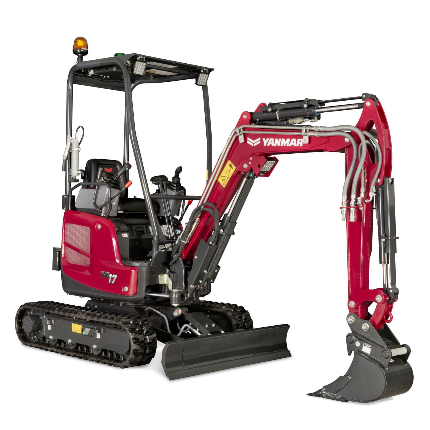 Miniexcavadora - ViO17 - YANMAR COMPACT EQUIPMENT EMEA S.A.S. - con orugas / Tier 2 / para obra ...