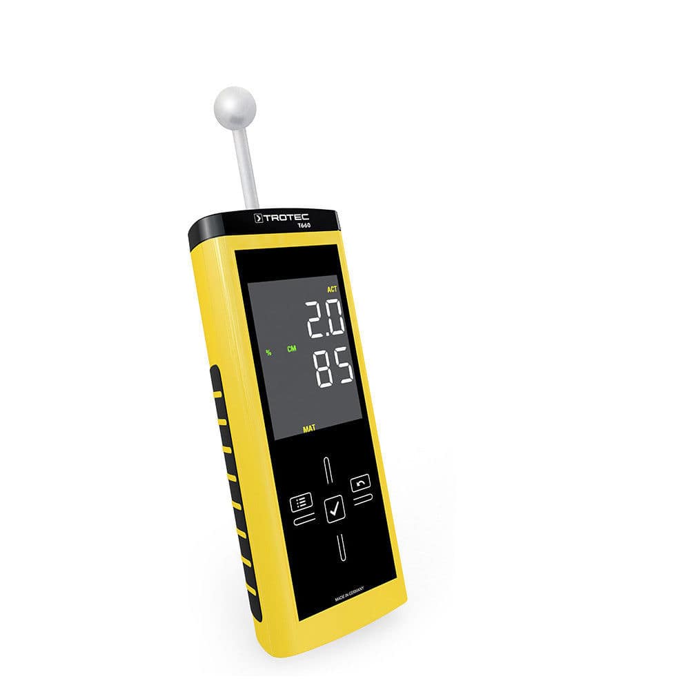 Humidímetro para materiales sólidos - T660 - Trotec GmbH - dieléctrico ...